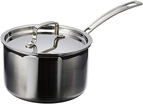 Cuisinart MCP193-18N Multiclad Pro Triple Ply Stainless 3-Quart Skillet, Saucepan w/Cover