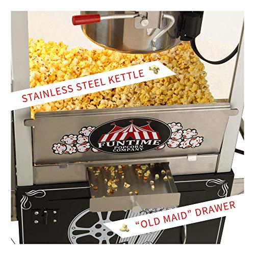 Funtime FT1626PP Popcorn Machine, 18-1/2" x 16" x 26-5/8"