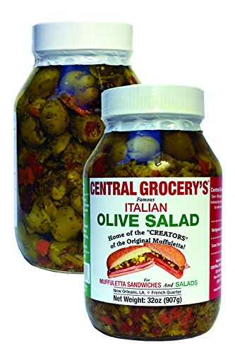 Central Grocery Olive Salad 32 oz (Pack of 1)