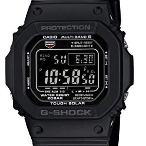 Casio Men's GW-M5610-1BJF G-Shock Solar Digital Multi Band 6 Black Watch