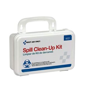 First Aid Only 6021 21-Piece Body Fluid Clean Up Kit in Weatherproof Plastic Case