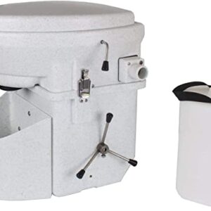 Nature's Head Self Contained Composting Toilet with Close Quarters Spider Handle Design