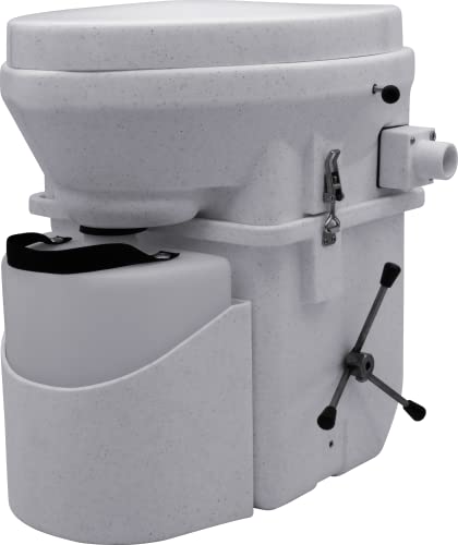 Nature's Head Self Contained Composting Toilet with Close Quarters Spider Handle Design