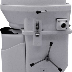 Nature's Head Self Contained Composting Toilet with Close Quarters Spider Handle Design