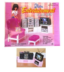 barbie doll size gloria entertainment play set