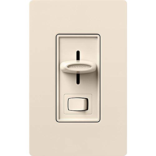 Lutron Skylark LED+ Dimmer Switch for Dimmable LED, Halogen and Incandescent Bulbs | 150W/Single-Pole or 3-Way | SCL-153P-LA | Light Almond