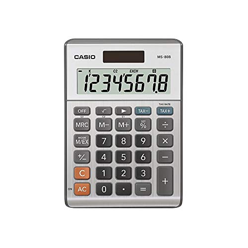 Casio MS-80B Standard Function Desktop Calculator / 5 Pack