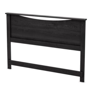 south shore step one headboard, full/queen 54/60-inch, gray oak