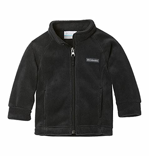 Columbia unisex-baby Benton Springs Fleece Jacket, Black, 12-18 Months