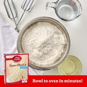 Betty Crocker Super Moist White Cake Mix, 16.25 oz