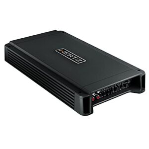 hertz compact power hcp-5d d-class 5 channel amplifier 105 wrms x 4 + 330 wrms x 1 at 2-ohm