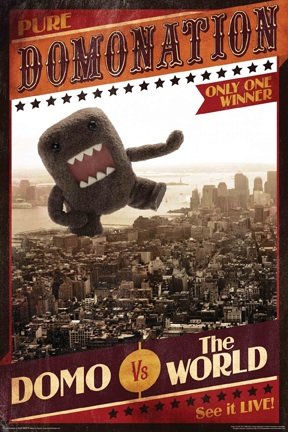 Domo-Kun Domonation vs The World Poster 241110