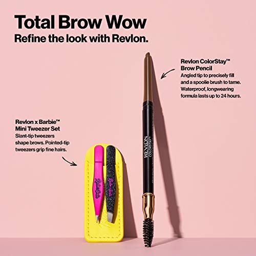 Revlon x Barbie Eyelash Curler with Gently Rounded Pad, For All Eye Shapes, Longlasting Lash Curls