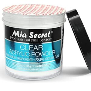 Mia Secret Clear Acrylic Powder (4oz)