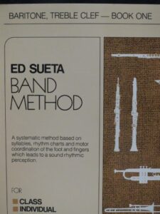 macie publishing 1566177634 ed sueta band method volume1 baritone tc