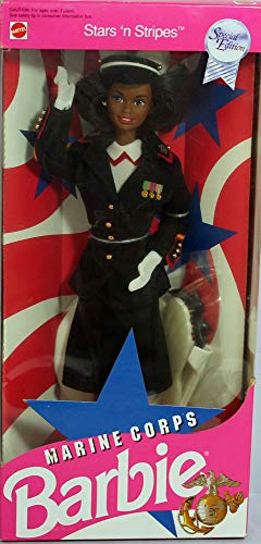 Mattel Barbie Marine Corps Doll African-American