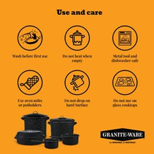 Granite Ware Canning Set, 8-Piece, Black