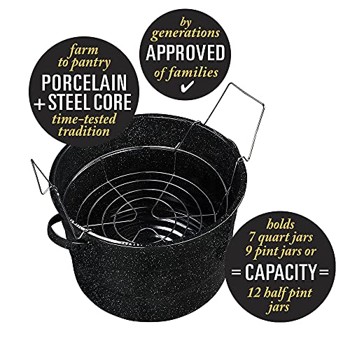 Granite Ware Canning Set, 8-Piece, Black