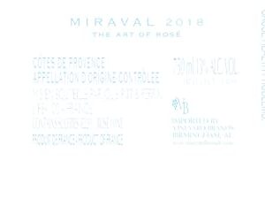 Miraval Rose, Rose Wine, 750 mL Bottle