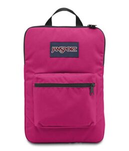 jansport - superbreak sleeve, size: o/s, color: pink tulip