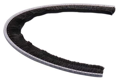 CRL W562C .625" (16 mm) Vanguard Security Astragal Replacement Pile Weatherstrip 100Ft