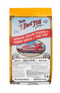 bob's red mill gluten free vanilla cake mix, 25 pound