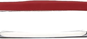 Anchor Hocking 8-InchSquare Glass Baking Dish with TrueFit Cherry Lid -