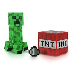 minecraft core creeper figure pack