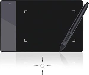 huion 420 osu tablet graphics drawing pen tablet with digital stylus - 4 x 2.23 inches