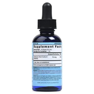 Good State Liquid Ionic Minerals - Selenium Ultra Concentrate - (10 drops equals 70 mcg) (100 servings per bottle)