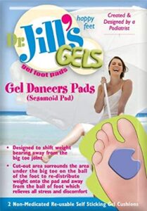 dr. jill's gel dancer's pads (left foot)