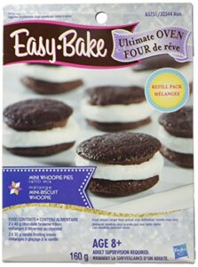 hasbro easy-bake refill mini whoopie pie mix, net wt. 5.6 oz.