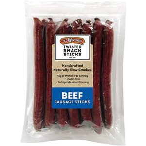 old wisconsin beef deli sticks, 5 ounce package