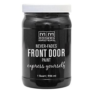 1 qt modern masters 275266 elegant front door paint water-based exterior enamel