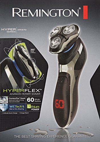 Remington XR1370 Hyper Series Rotary Shaver, Black