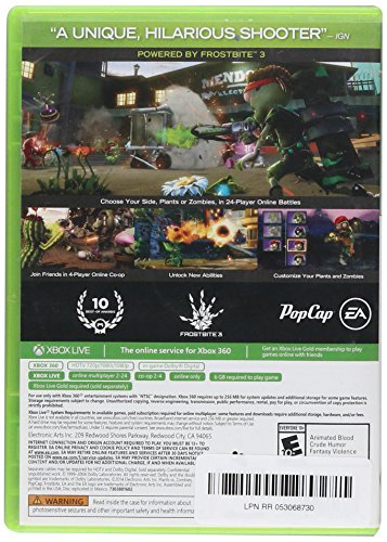 Plants vs Zombies Garden Warfare(Online Play Required) - Xbox 360