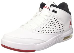 jordan air flight origin 4 white/gym red-black