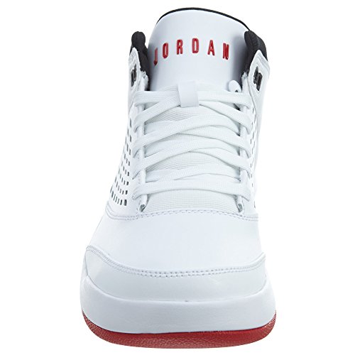 Jordan Mens Flight Origin 4 White/Gym Red-Black 921196 101 - Size 12