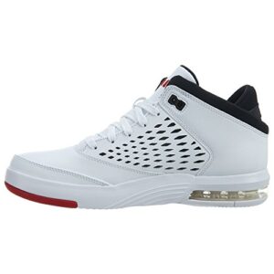 Jordan Mens Flight Origin 4 White/Gym Red-Black 921196 101 - Size 12