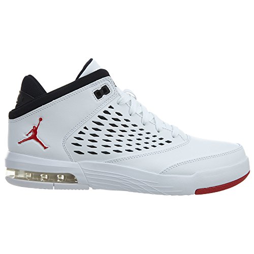 Jordan Mens Flight Origin 4 White/Gym Red-Black 921196 101 - Size 12