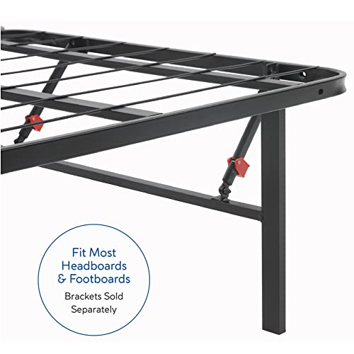 Classic Brands Hercules Heavy-Duty 14-Inch Platform Metal Bed Frame | Mattress Foundation, California King