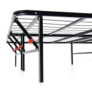 Classic Brands Hercules Heavy-Duty 14-Inch Platform Metal Bed Frame | Mattress Foundation, California King