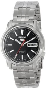 seiko men's snkl83 automatic stainless steel watch