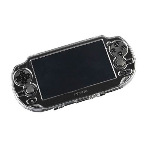 OSTENT Protective Clear Crystal Hard Carry Guard Case Cover Skin for Sony PS Vita PSV