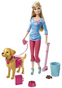 barbie potty training taffy barbie doll and pet playset