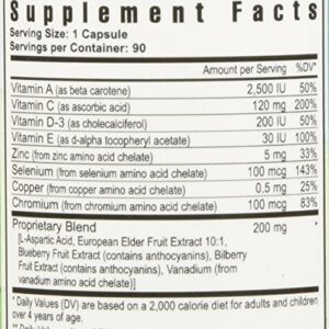 Youngevity Ultimate Selenium Trace Element Formula - 90 Capsules | Selenium 100 MCG + Other Essential Vitamins and Minerals (1 Pack)