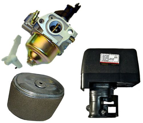 Auto Express Fits Honda GX160 5.5HP Carburetor & Air Box and Filter Fits Honda 5.5 HP Gasoline Engines