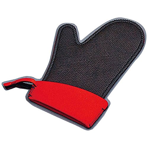 Kitchen Grips Chef's Mitt, Large, Cherry/Black