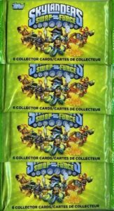 topps trading card game - skylanders swap force - 4 pack lot (24 cards)