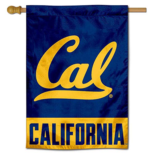 Cal Berkeley Golden Bears 28 in x 40 in Two Sided House Flag